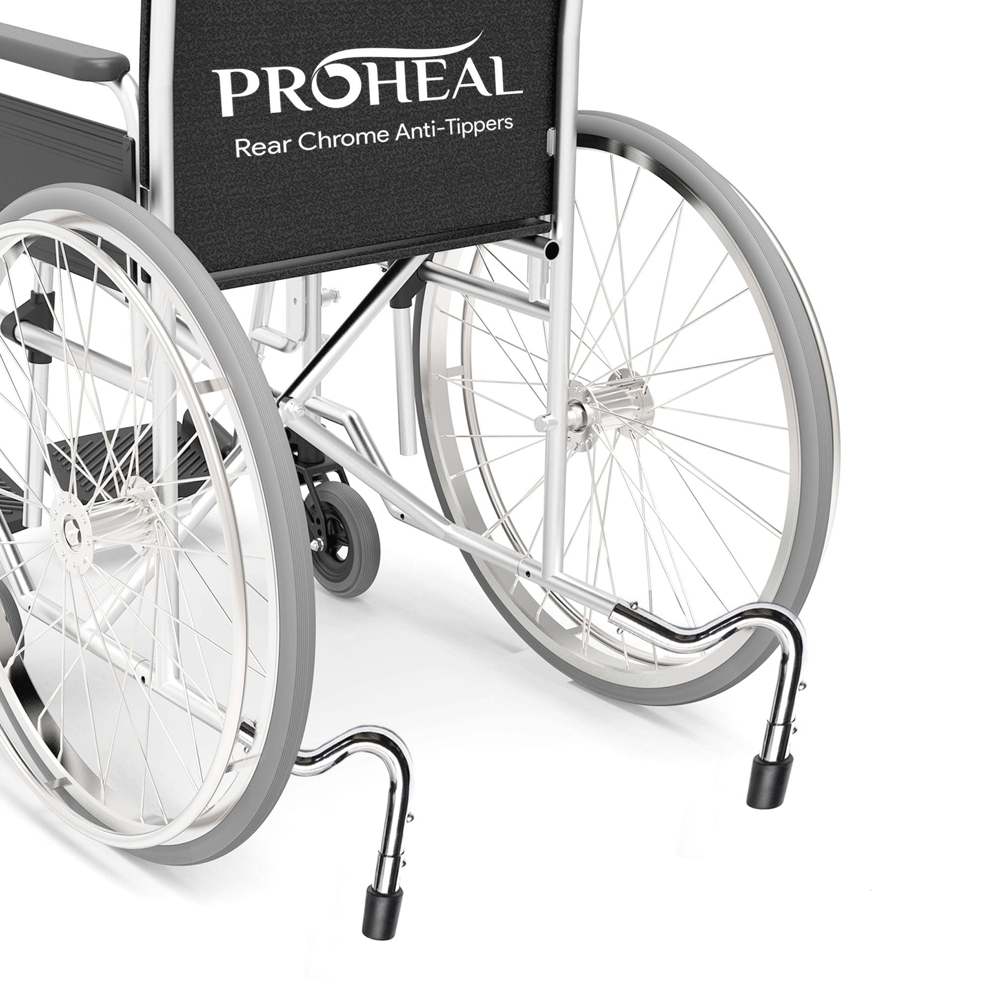 Rear Wheelchair Anti Tippers — ProHeal-Products
