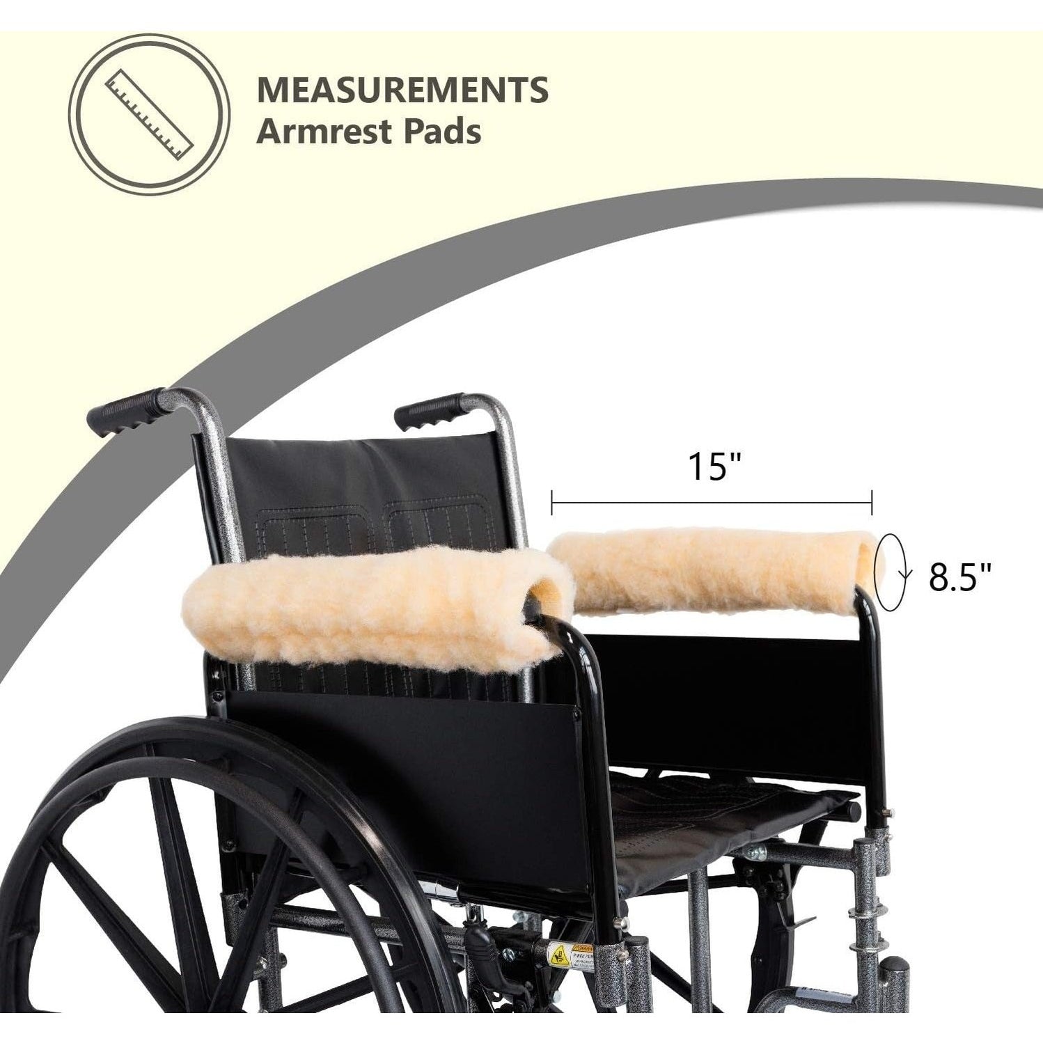 Sheepskin Wheelchair Pads — ProHeal-Products