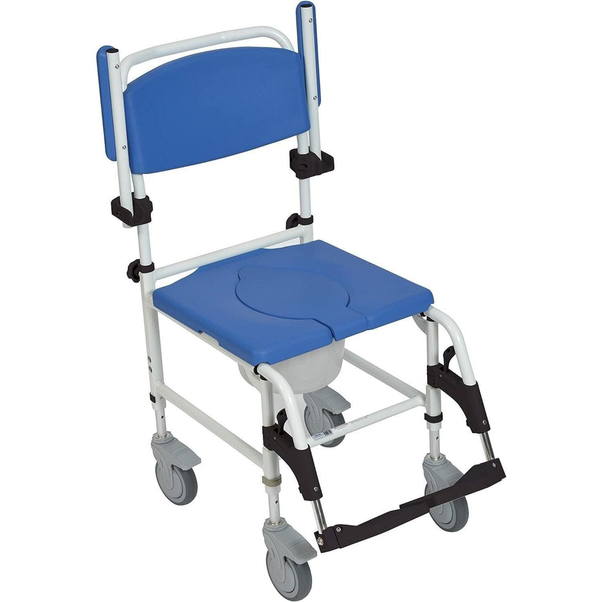 Aluminum Shower Commode Transport Chair — ProHeal-Products