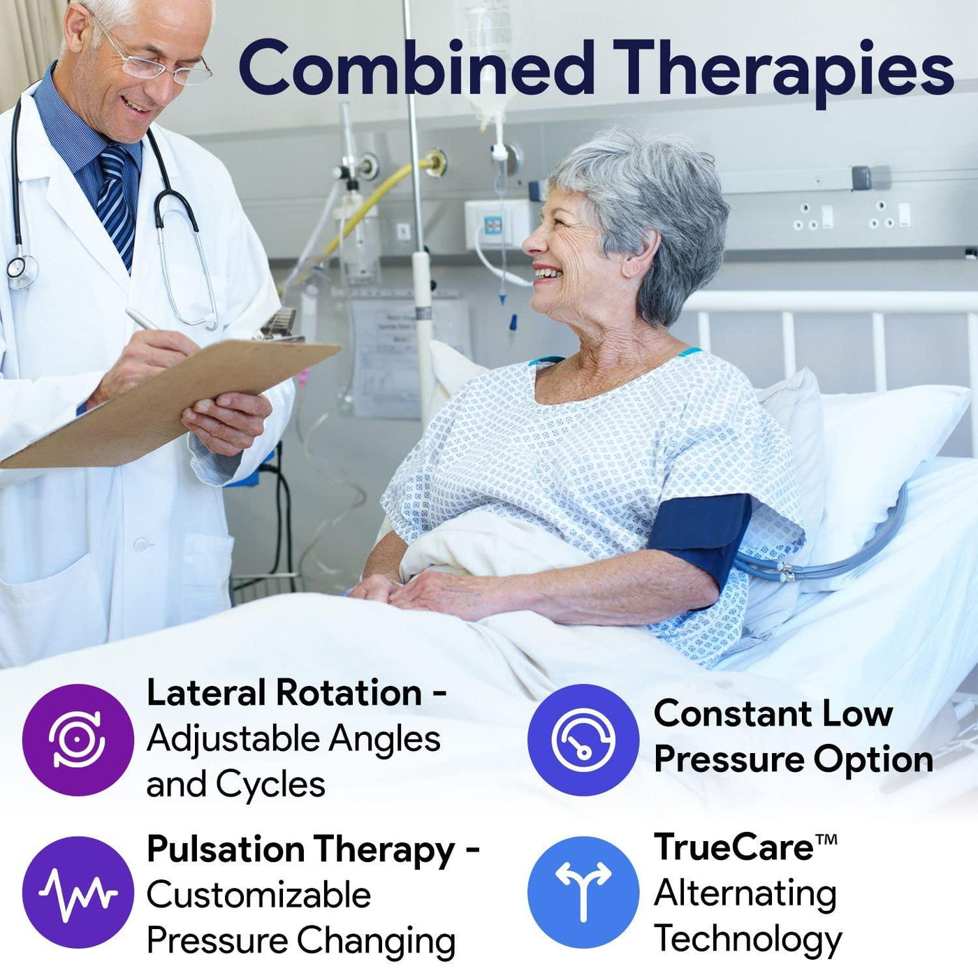 ProHeal Lateral Low Air Loss Alternating Pressure Pulsation Mattress ...