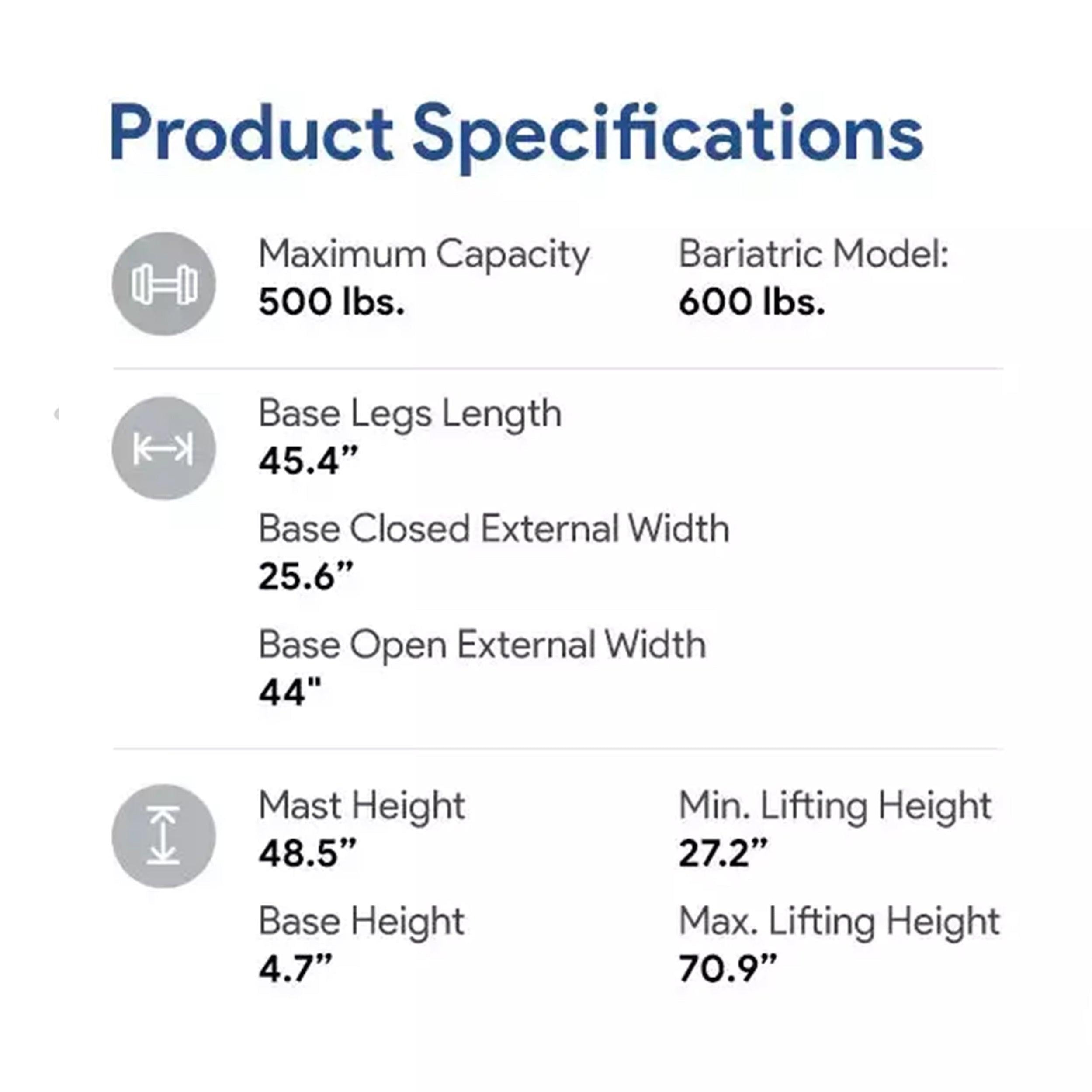 ProHeal Portable Patient Lift — ProHeal-Products