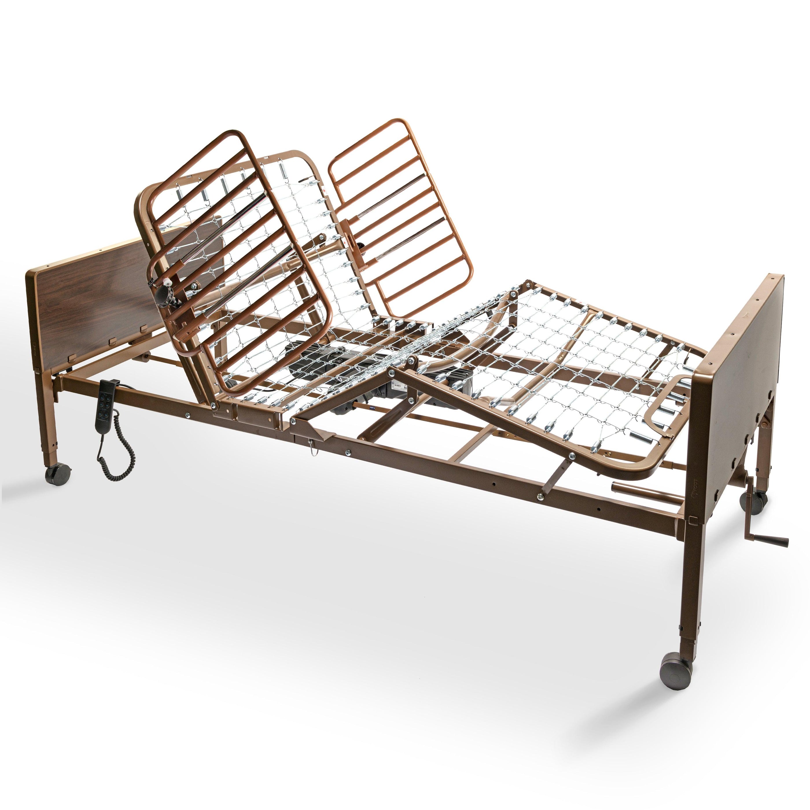 ProHeal Semi Electric Hospital Bed - 36"x80" - Adjustable Height and Hi ...