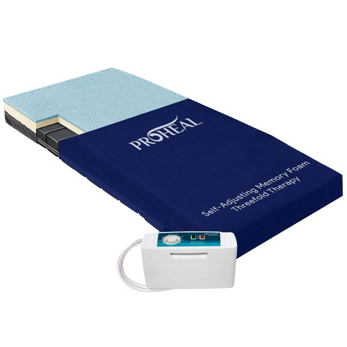ProHeal Supreme Support Powered Self Adjusting Air/Foam Mattress System ...