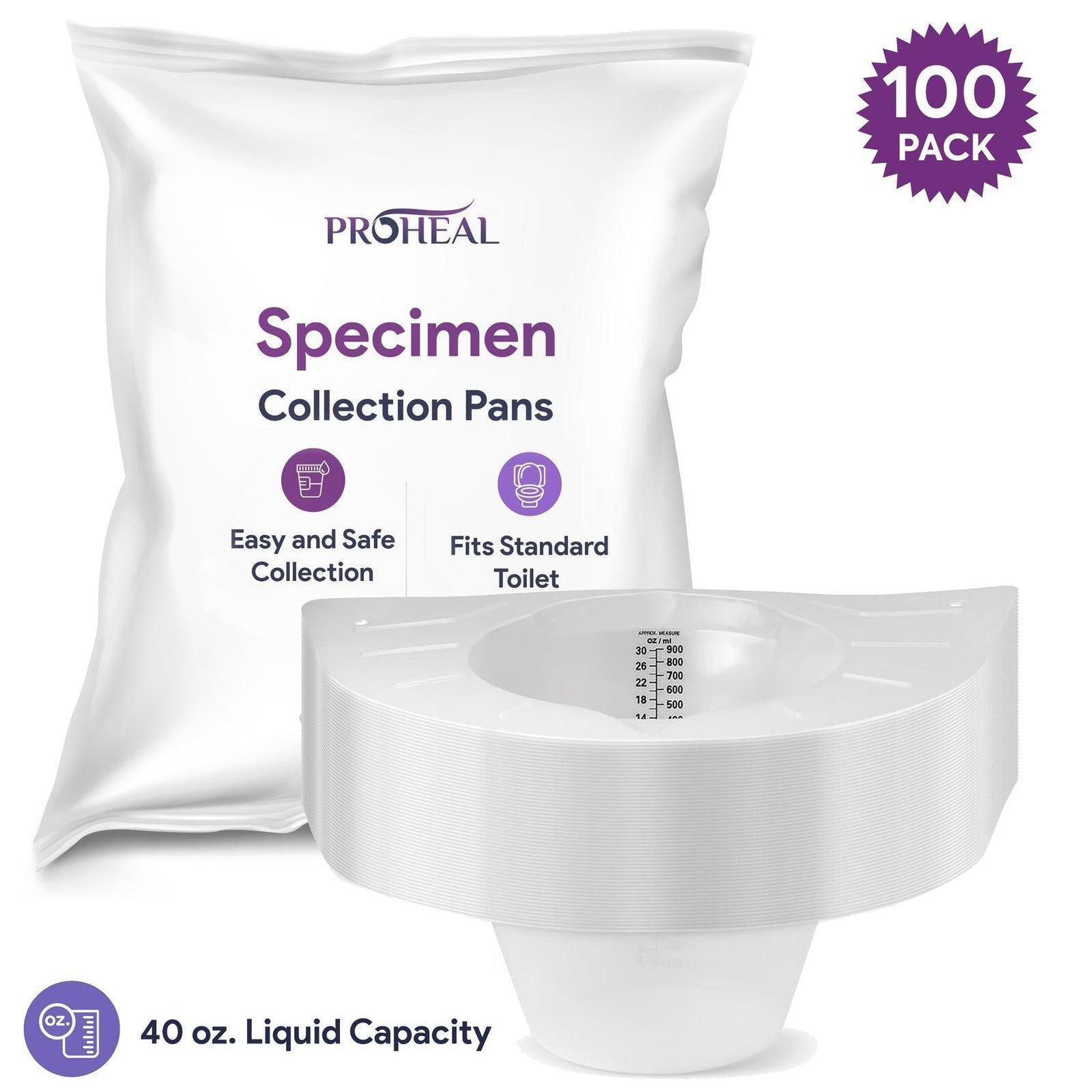 Urine Hats Urinalysis for Toilet - 100 Pack — ProHeal-Products