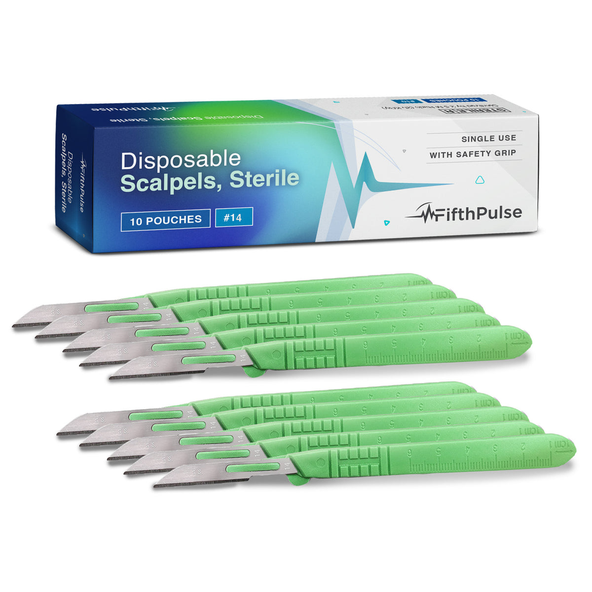 FifthPulse's Disposable Scalpel Knife #14: Sterile Precision — ProHeal ...