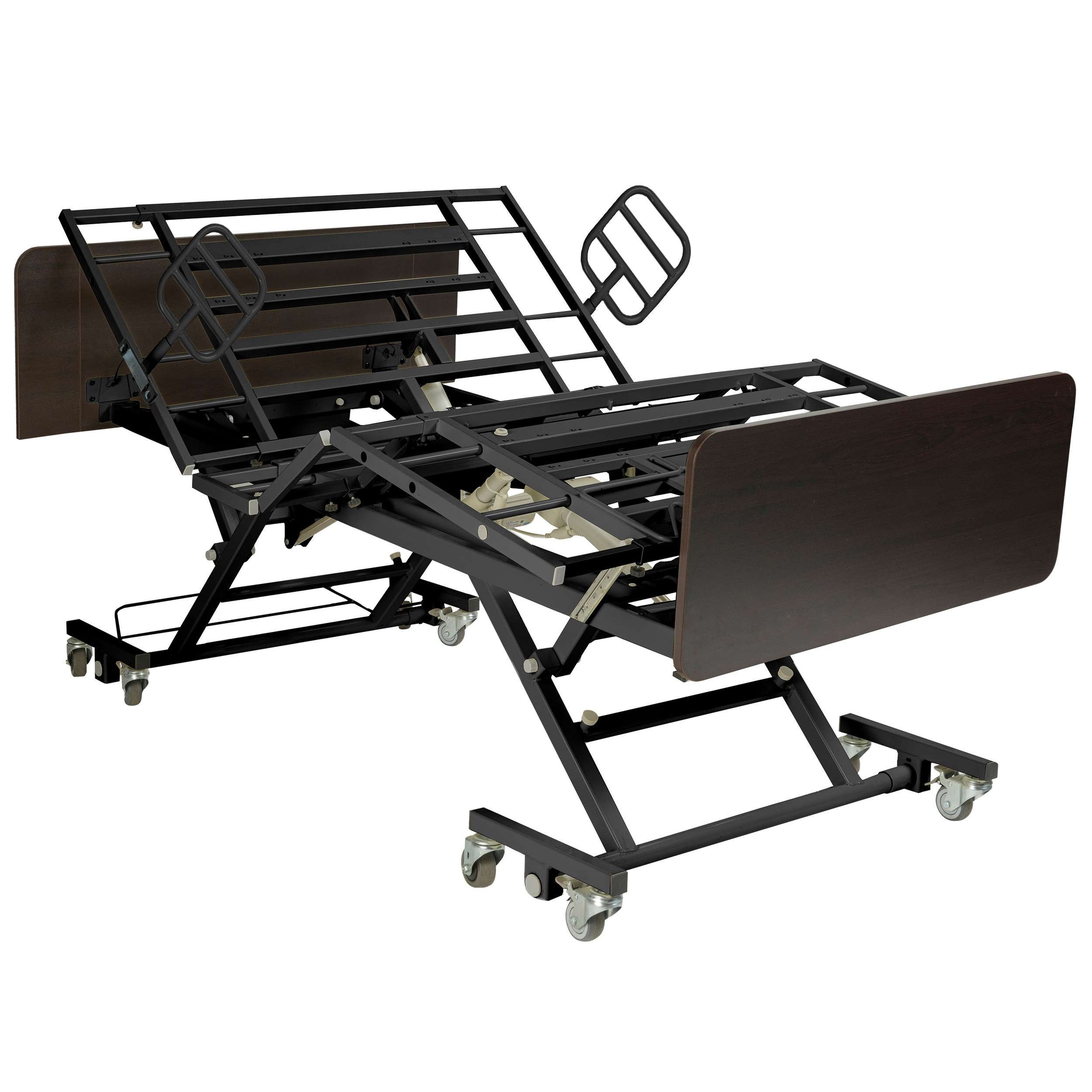 Bariatric Electric Hospital Bed Ultra Low Expandable Width and Height ...